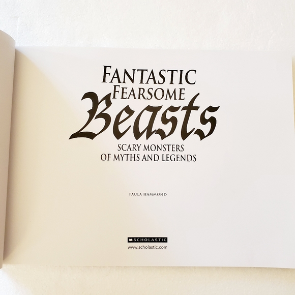 Scholastic | Office | Fantastic Fearsome Beast By Paula Hammond | Poshmark